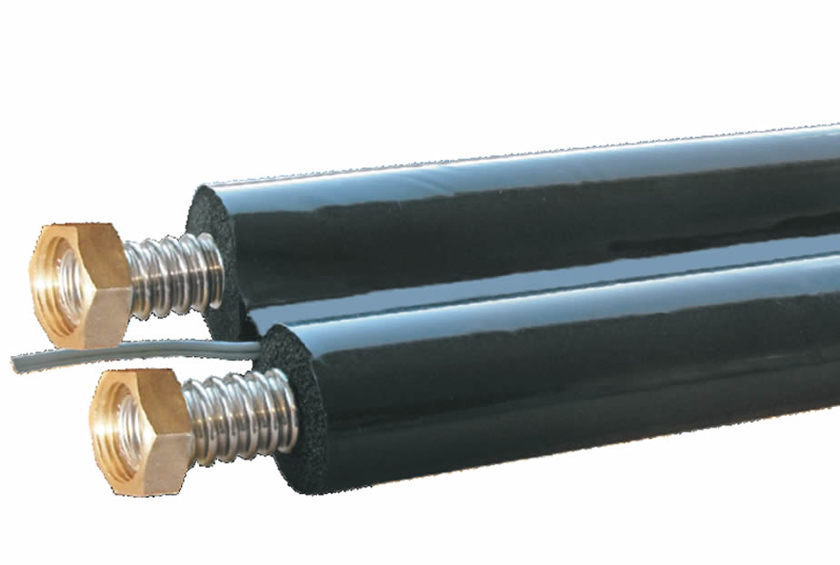 Solarleitung Doppelrohr DN16 10Meter 13mm Edelstahlwellrohr Isoliert ...